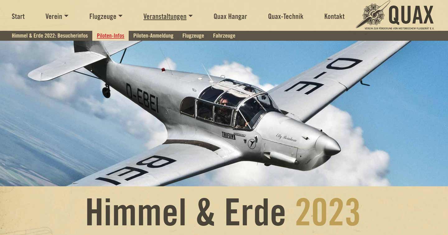 Teilnehmerliste zum Himmel & Erde 2024 – Quax Verein zur Förderung von ...